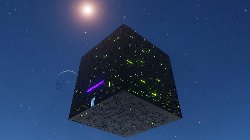 Borg Cube Wallpaper